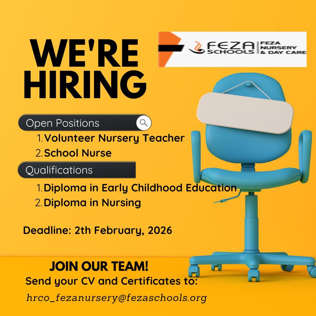 Feza Schools Vacancies 2026